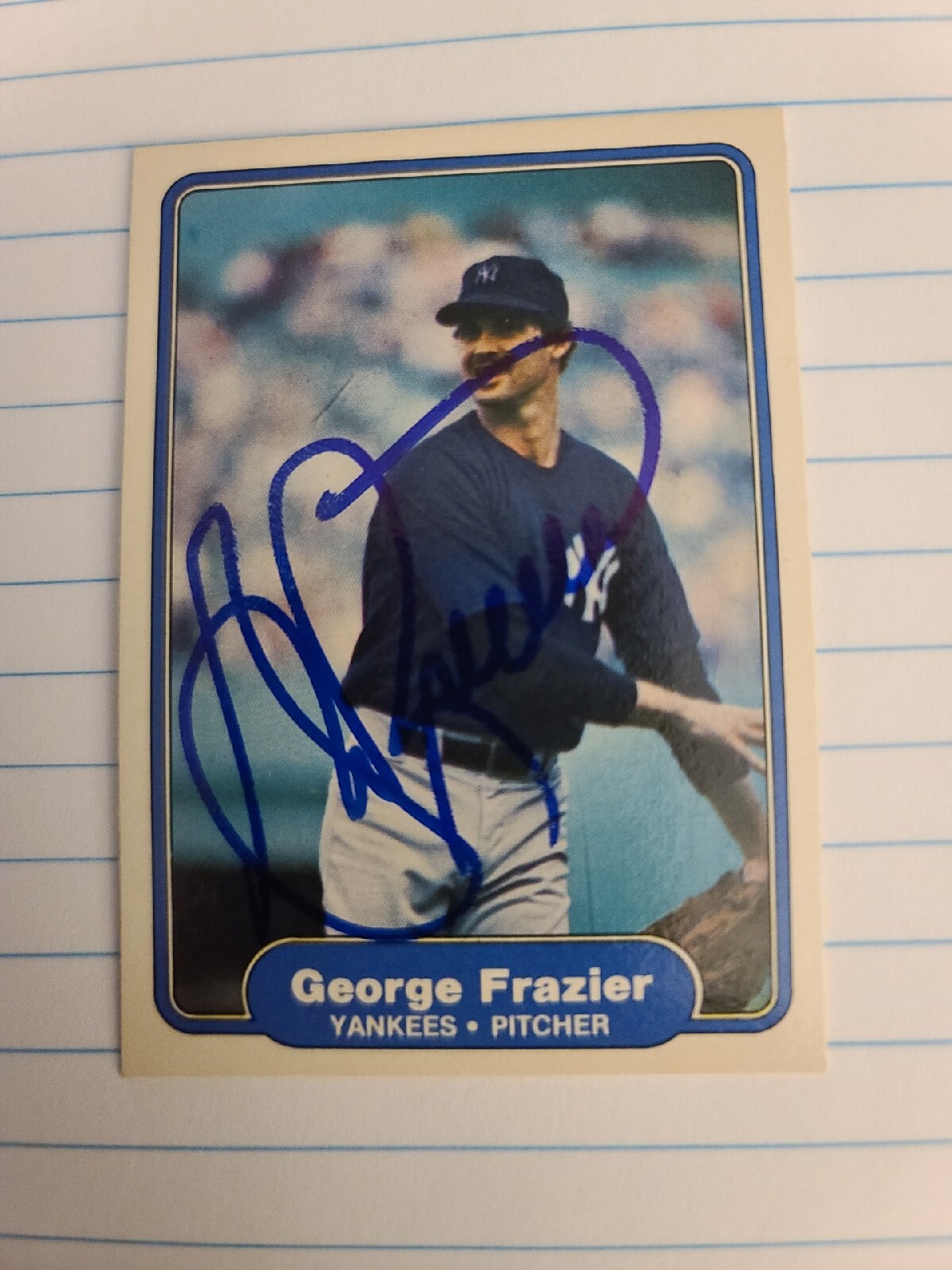 1982 FLEER George Frazier #35 New York Yankees (Deceased) | eBay