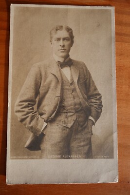 George Alexander, baritone singer, Marconi label recording star ...