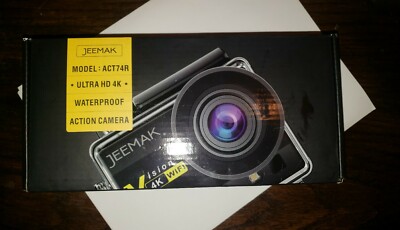 JEEMAK Action Camera ULTRA HD 4K waterproof model ACT74R wifi | eBay
