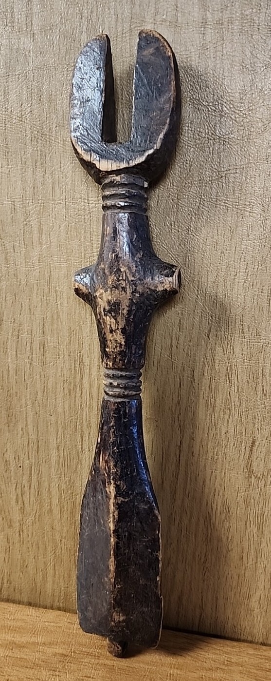 antique african tribal art wood carved Ndong Bamilek / Kom people 13-3/ ...