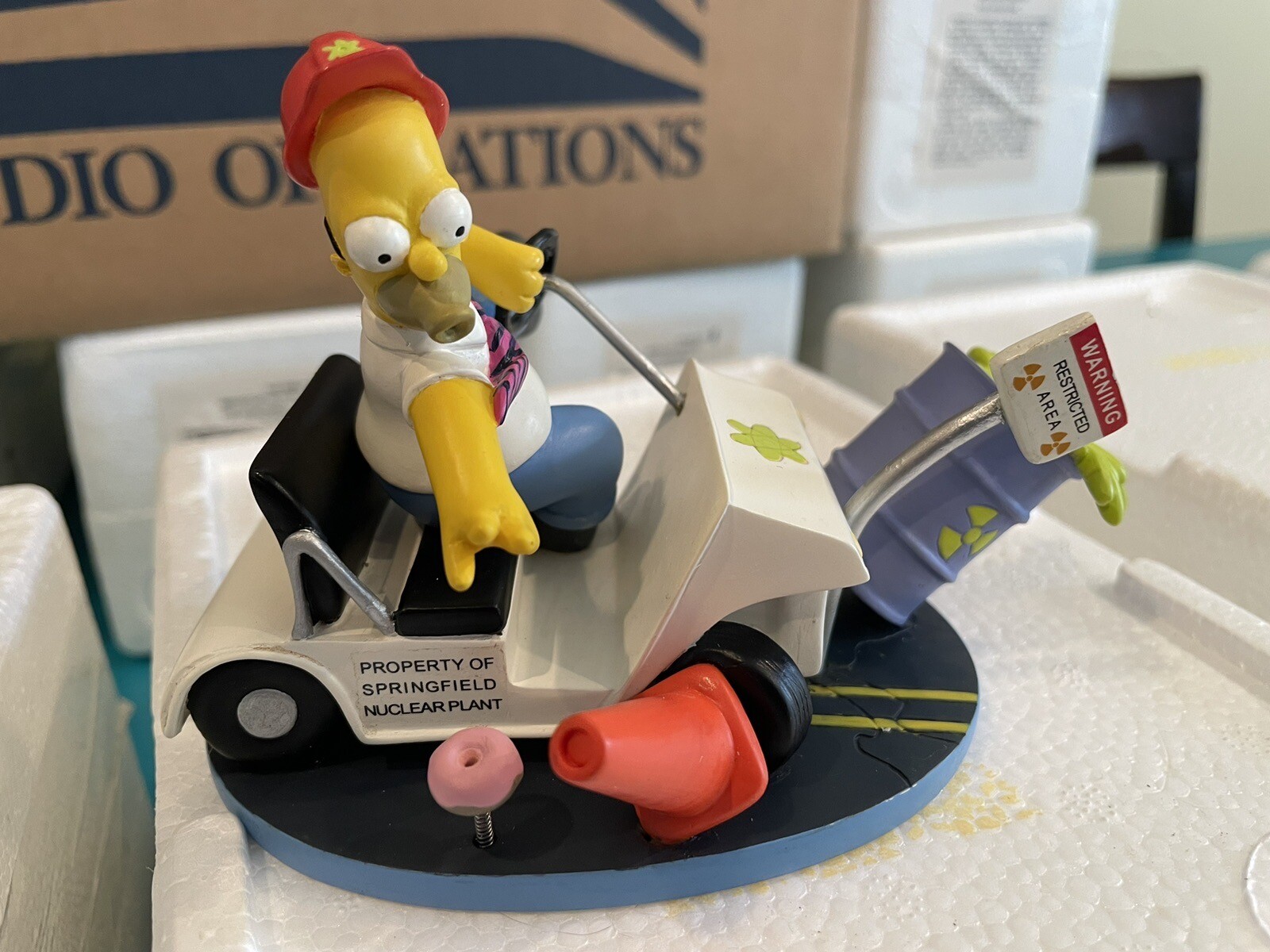 19 The Simpsons HAMILTON COLLECTION Figurines lot Original Box All ...