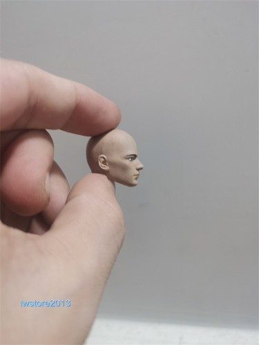 1:12 Head Sculpt Japanese Holy Monk Bald Fit 6" Male SHF Action Figure ...