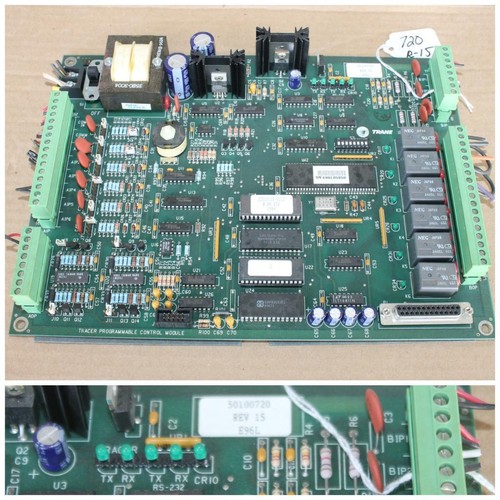 Trane Tracer Programmable Module 50100720 Rev 15 Excellent Cond 60 Day ...