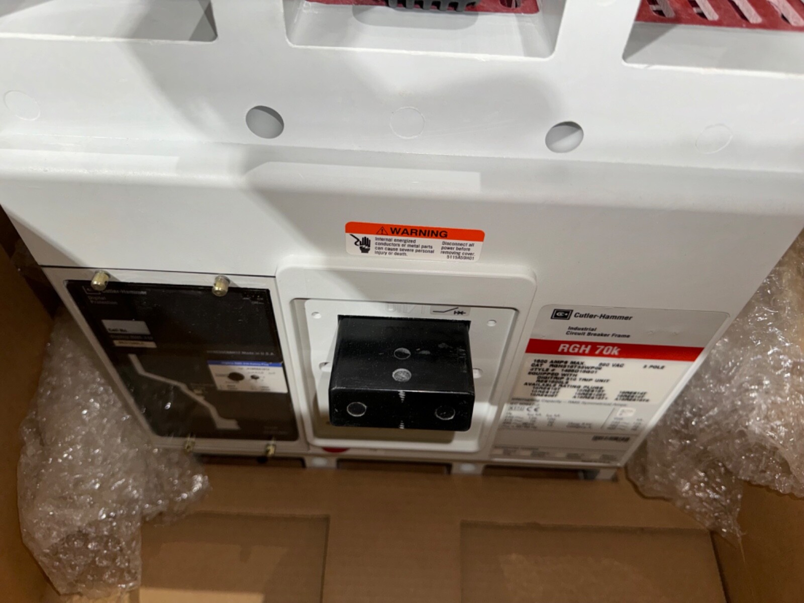 Eaton RGH316T33W RD316T33W 1600 AMP FRAME 1600 AMP DIGITRIP RMS 310 ...