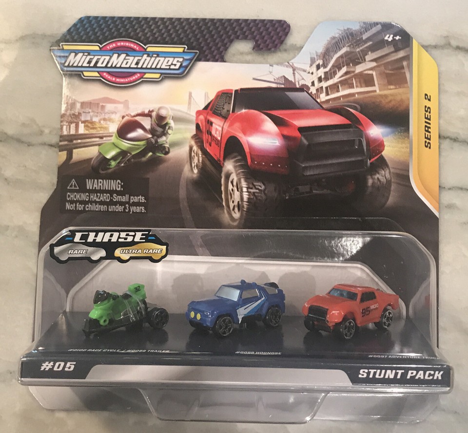 Hasbro Micro Machines Series 2 Starter Packs 05 06 07 08 Chase NEW Lot ...