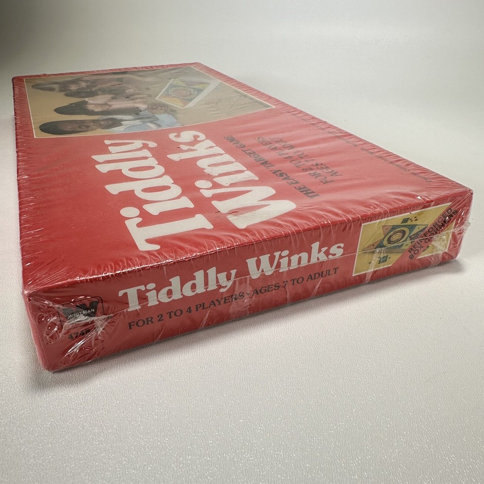 Vintage Tiddly Winks Game (1981) by Whitman *Made in USA* Sealed! | eBay