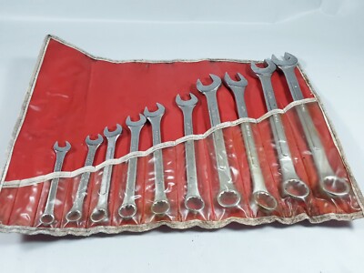 KAL Tools USA 10-Piece SAE Combination Wrench Set 7/16" to 1" | eBay