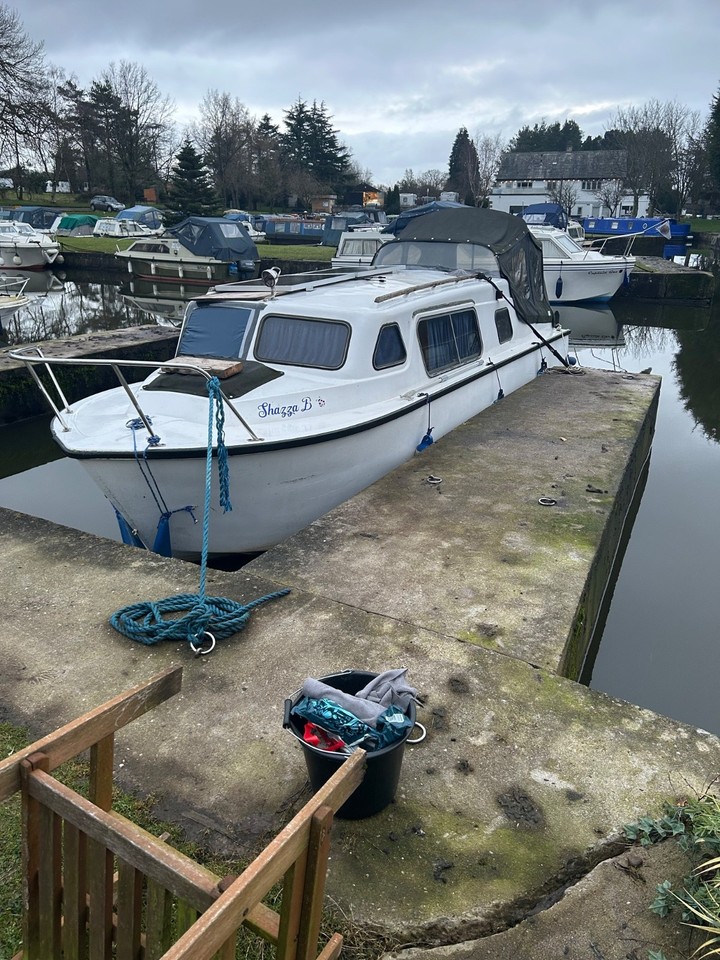 27ft Norman Cruiser Boat project | eBay UK
