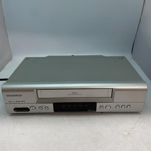 Magnavox MVR 650 4-Head HiFi Stereo VCR VHS Player w/ Remote OG Box ...