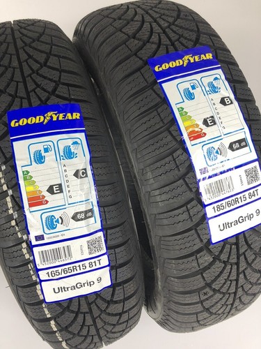 Winter tires smart fortwo 453 Goodyear 165 65 + 185 60 R15 four piece ...