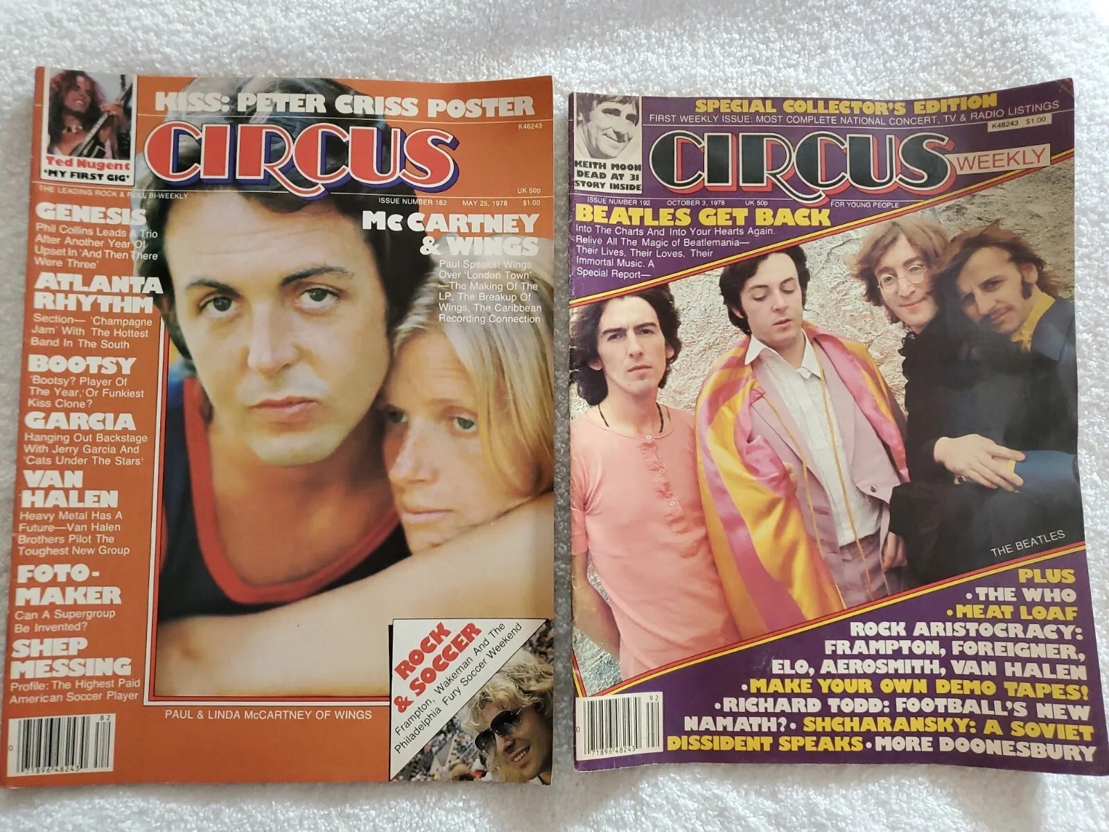 Keith Moon Last Photo