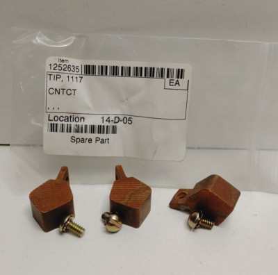 LOT OF 3 NEW OLD STOCK! GENERIC ELECTRICAL CONTACT TIPS 1117 | eBay