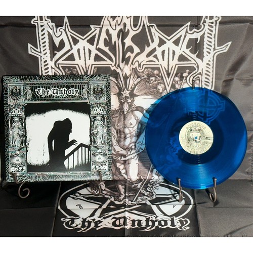 MOONBLOOD The Unholy 12" EP Blue Marble Vinyl with Poster Flag | eBay