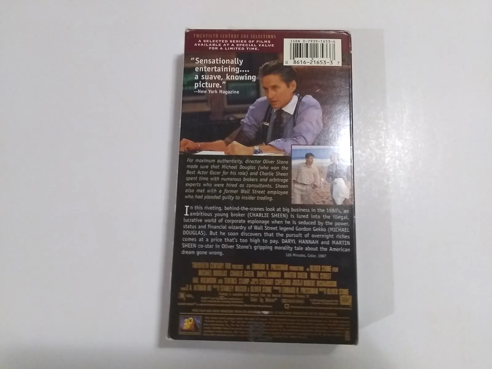 Wall Street (VHS, 1996) 86162165337| eBay