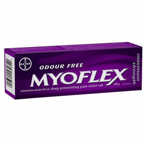 MYOFLEX Purple Maximum Strength Muscle Pain rub Cream 100g Canada Free ...