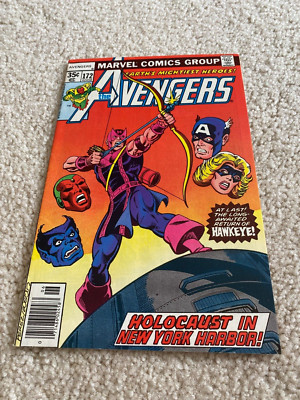 Avengers 172 VF 8.0 High Grade Iron Man Captain America Thor Vision | eBay
