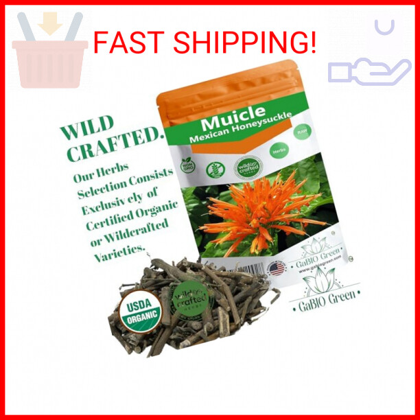 Muicle Mexican Honeysuckle Hierba tea 2 oz 100 % natural ,Gabio Green ...