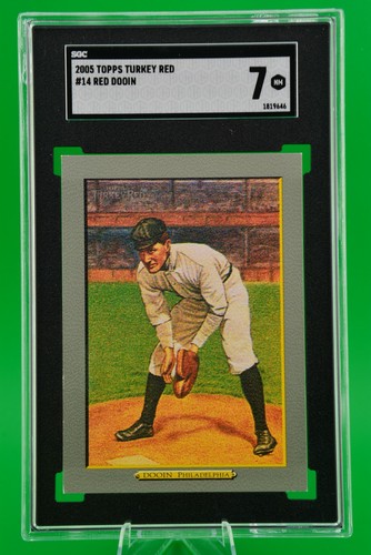 2005 Topps Turkey Red Baseball Red Dooin #14 Philadelphia Phillies SGC ...