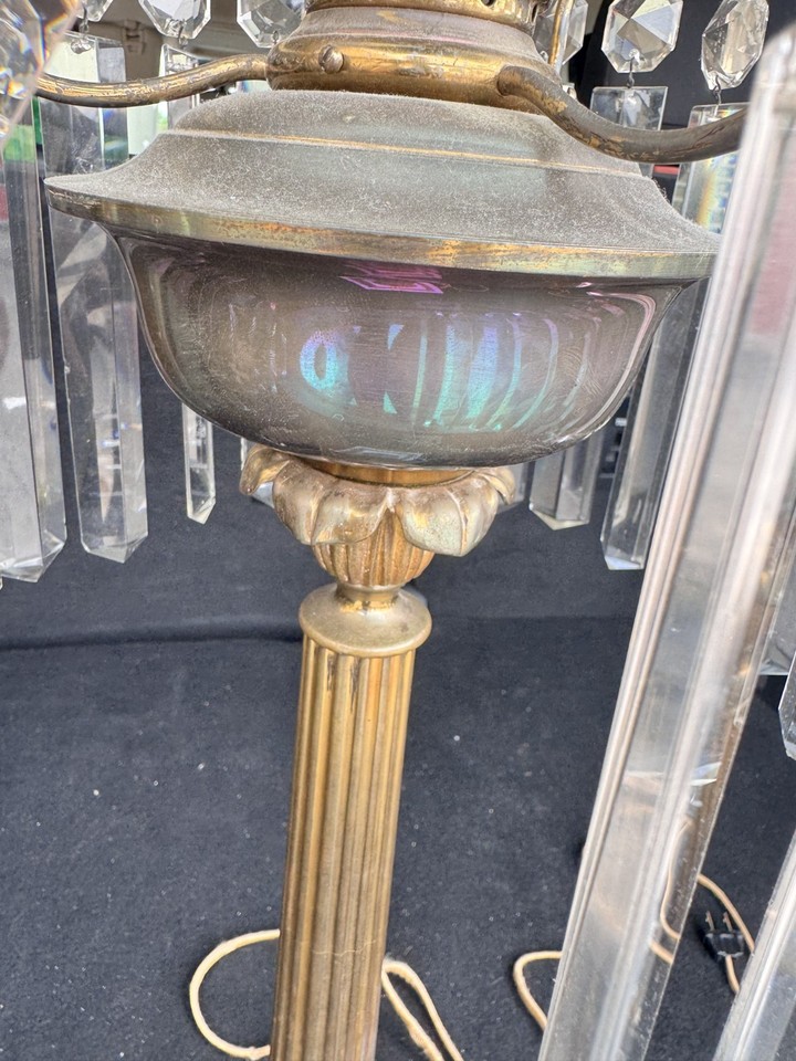 Astral solar lamp, Antique Oil Lamp, Lamp base, 19th century lamp | eBay