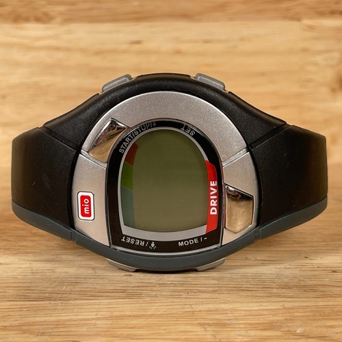 Mio Drive Unisex Adult Black Water Resistant Heart Rate Monitor Sport ...