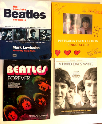 Lot Of 4 Books Beatles Forever, Complete Beatles, Hard Days Write ...