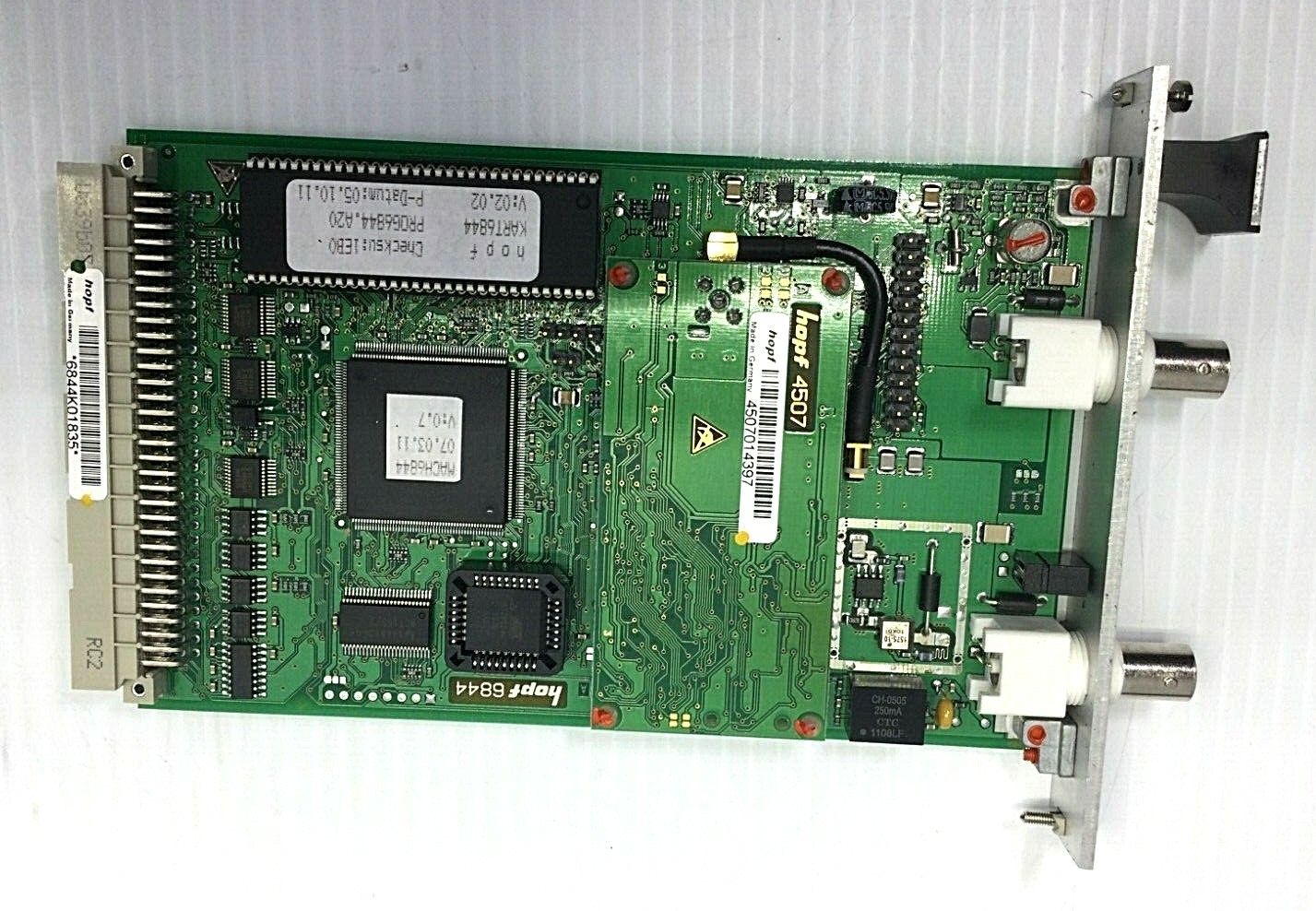 HOPF 6844 CARD 1 4507 SYSTEM 6844 SP050006 GPS FRONT PANEL DISPLAY | eBay