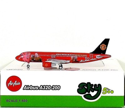 SKY500 Air Asia Airbus A320-200 1:500 MU Reg. 9M-AFC (0803AS) | eBay