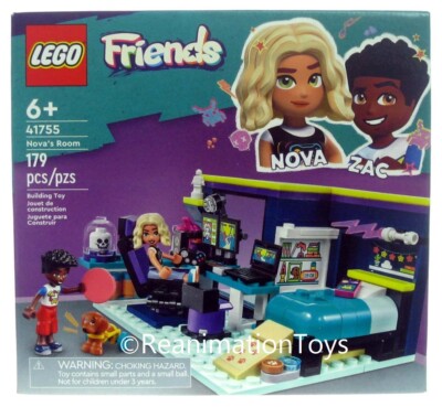Lego Friends Nova's Room Bedroom Study Playroom 179pc 41755 New | eBay