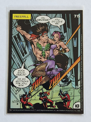 1995 WILDSTORM FREEFALL #75 TRADING CARD | eBay