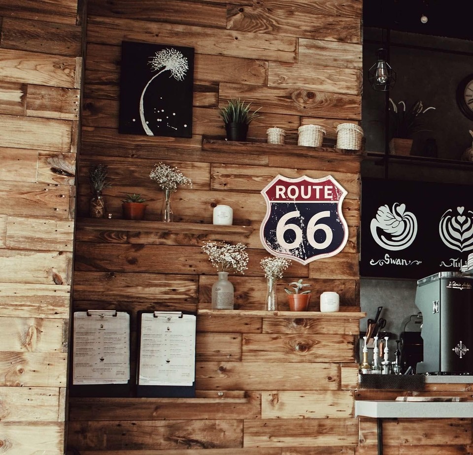 Route 66 Signs Vintage Road Signs High Way Metal Tin Sign for Wall ...