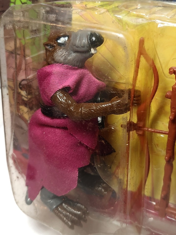 Splinter Weapon: Nnija Bow Teenage Ninja Turtle Toy in Blisterpack T-14 ...