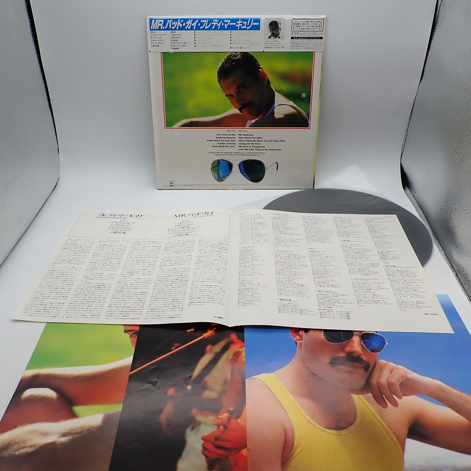 Freddie Mercury ‎– Mr. Bad Guy Japan LP OBI VINYL CBS/Sony ‎– 28AP 3030 QUEEN | eBay