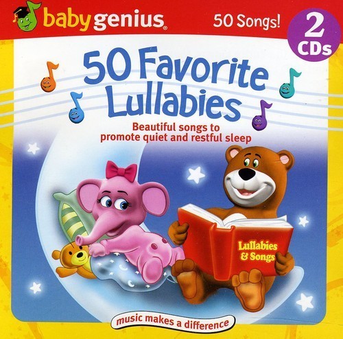 50 Classic Lullabies/Soothing Songs by Baby Genius (CD, Aug-2010) for ...
