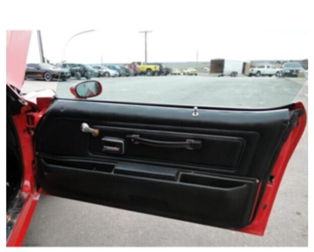 1972-76 Pontiac Trans Am Pre-Assembled Standard Vinyl Front Door Panels ...