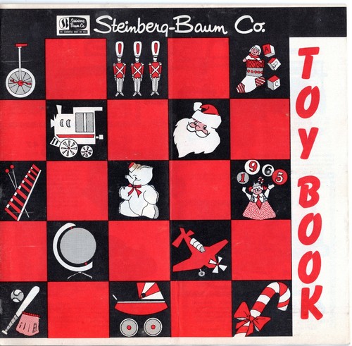 STEINBERG-BAUM 1965 CHICAGO Christmas Catalog TOY Doll CAP GUN PEDAL ...
