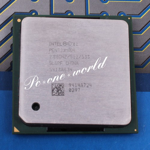 100% OK SL6PF SL6SL Intel Pentium 4 2.8 GHz 512/533 Socket 478/N CPU ...