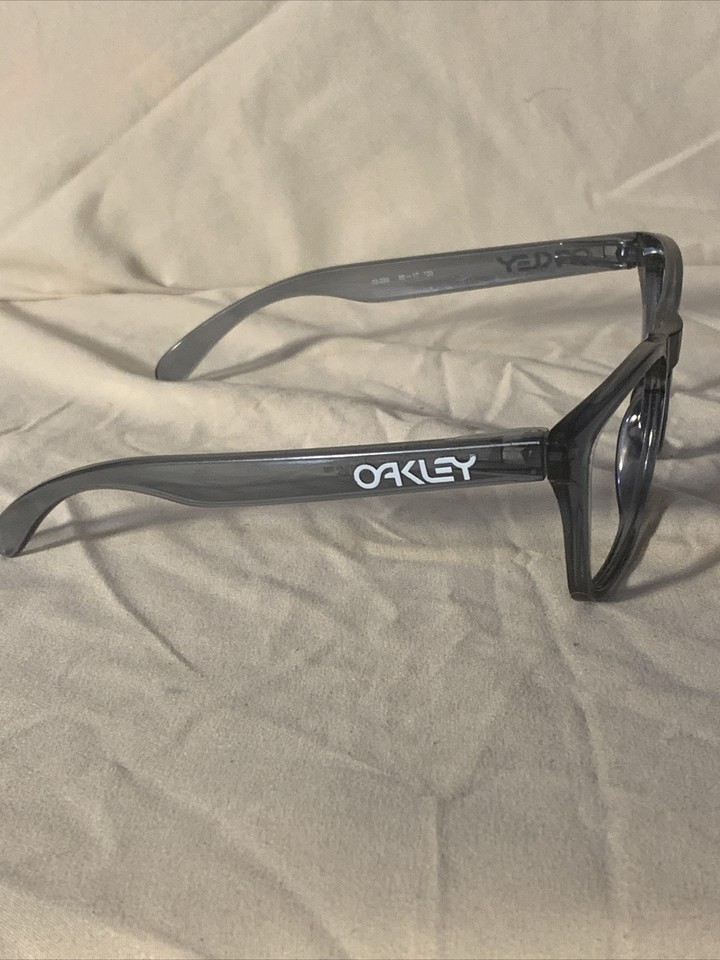 Oakley Frogskins Crystal Black Frame Only | eBay