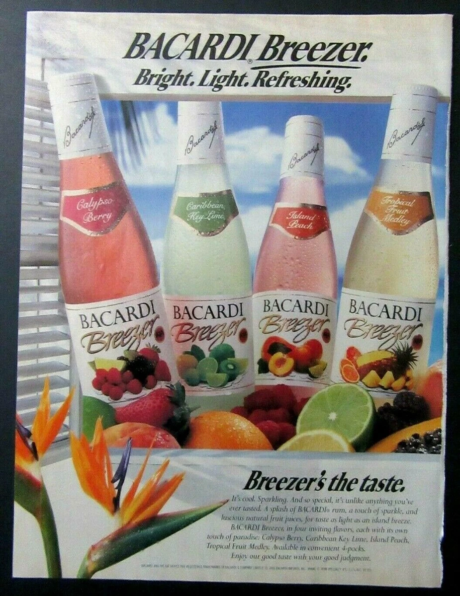 Bacardi Breezer Flavors