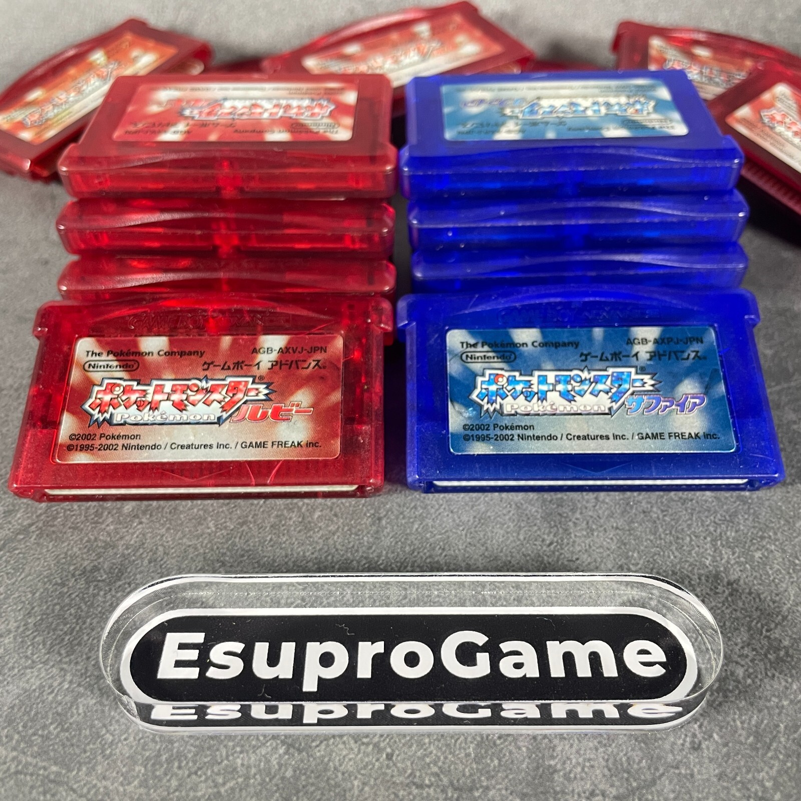 Nintendo Game Boy Advance Games Pokémon Ruby Sapphire Cartridge Only ...