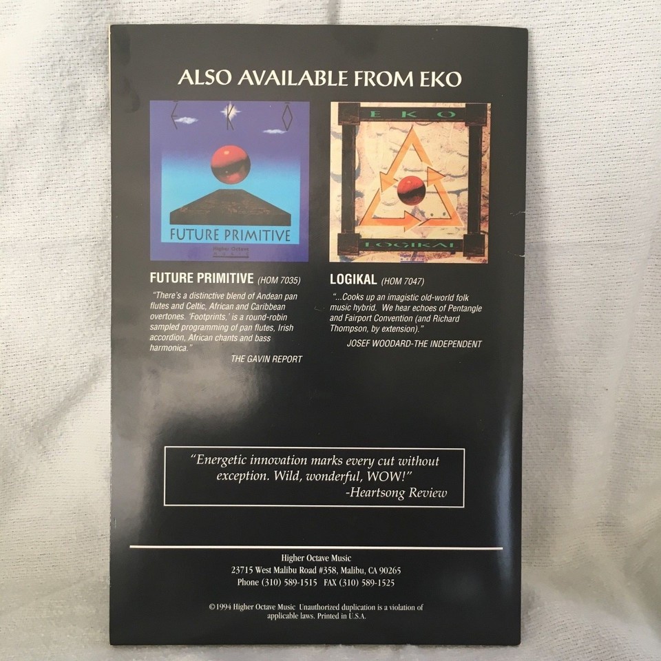 EKO: Alter Eko - Promotional CD Package - Out of Print - Hard To Find ...