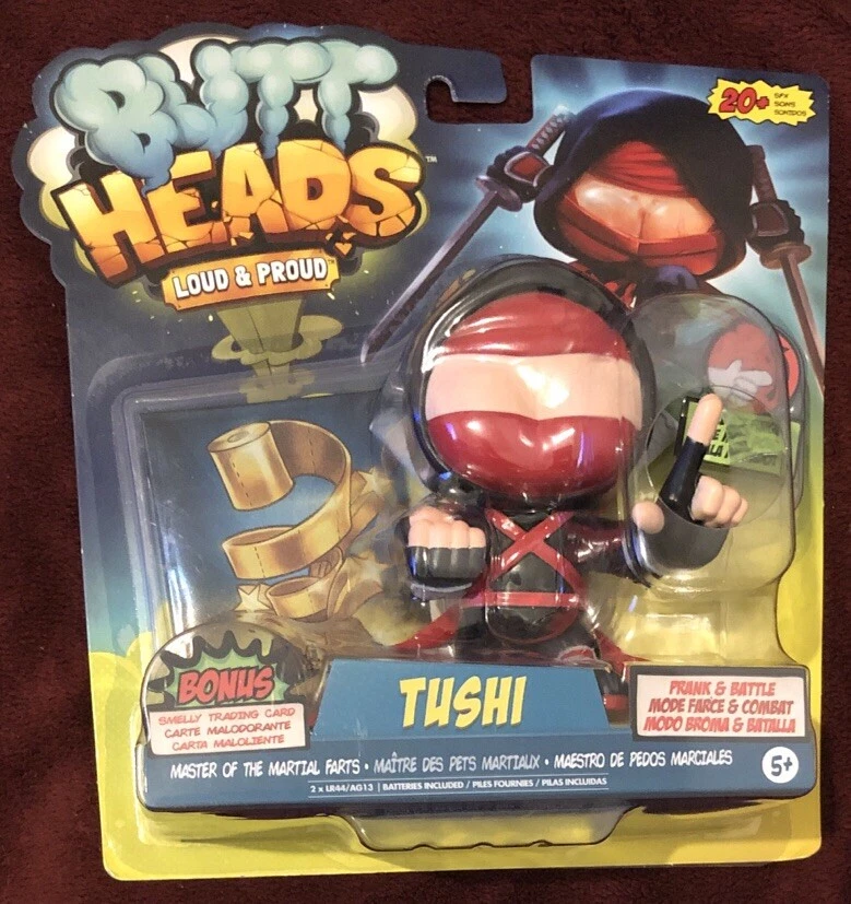Buttheads Tushi (Ninja) Interactive Farting Toy By WowWee