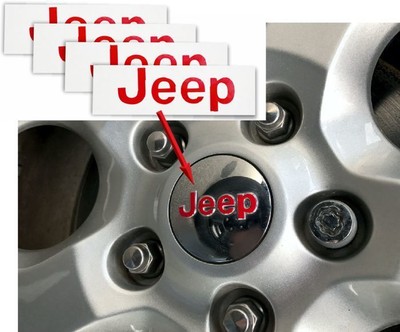 JEEP Center Cap Overlay Decals fits 2012-2023 Jeep Wrangler | eBay
