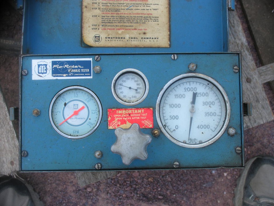 OTC Flo-Rater Hydraulic Flow Meter Tester | eBay