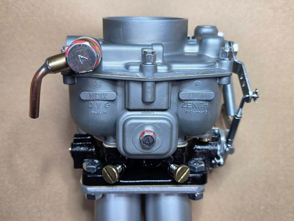 VW Zenith 32 NDIX carburetor and manifold for Dual Port Volkswagen ...