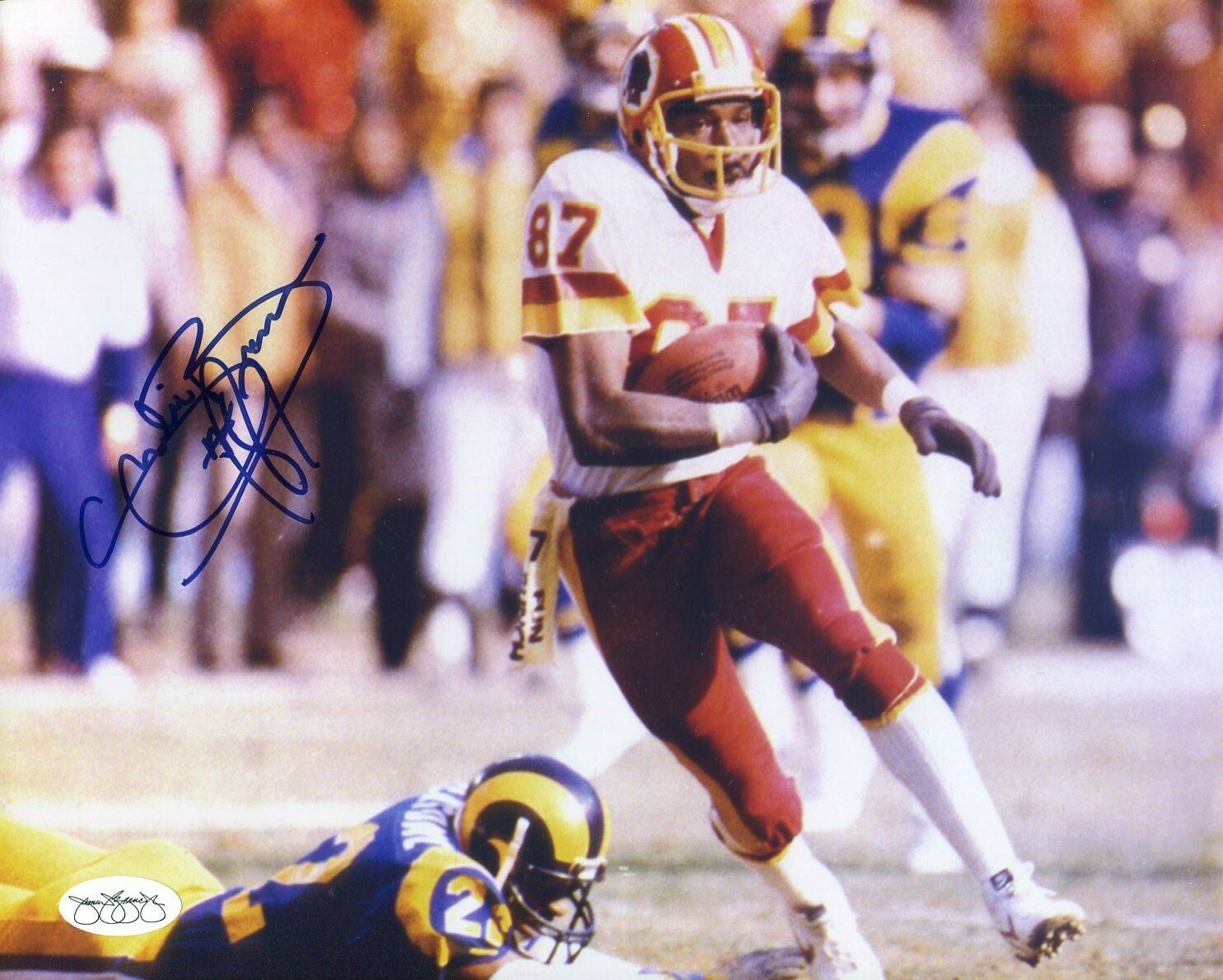 Charlie Brown Washington Redskins Super Bowl Champion Signed Autograph ...