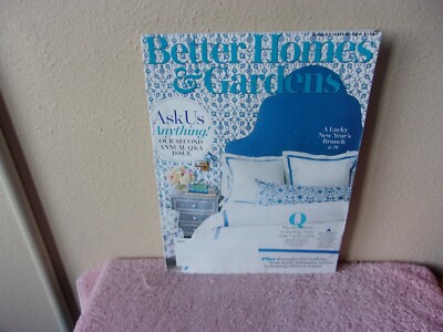 BETTER HOMES & GARDENS MAGAZINE." MY BEDROOM IS BORING " JANUARY 2021 ...