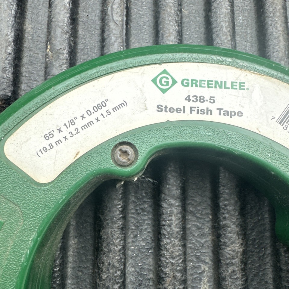 "GREENLEE" 65 FT. STEEL FISH TAPE | eBay