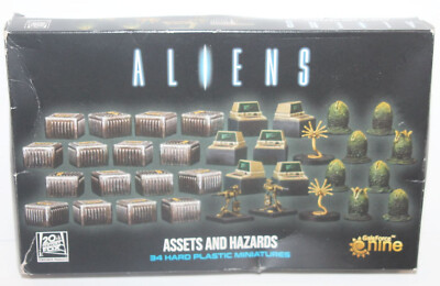 Aliens: Assets and Hazards (2020) Miniature Gaming Set Gale Force Nine ...