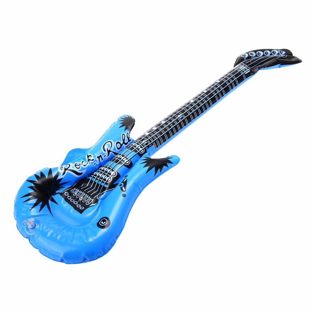 .Inflatable Air Guitar - - 100cm Blow Up Rock & Roll Party FUN TRUSTED ...