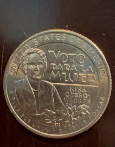 2022 p Voto Para La Mujer Error Quarter | eBay